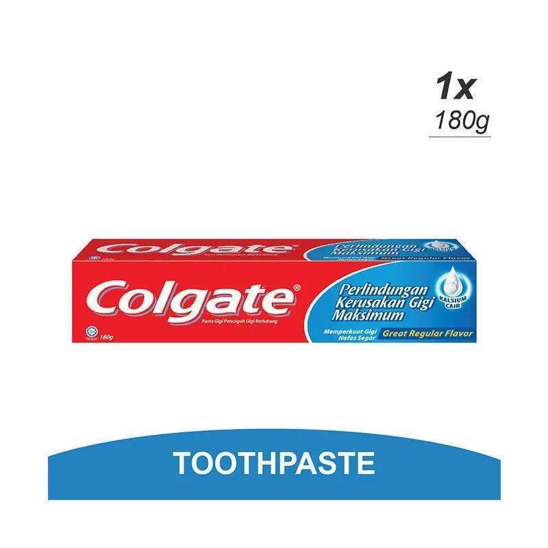 Jual Colgate Toothpaste Great Regular 180 Gr Di Seller Frestive ...