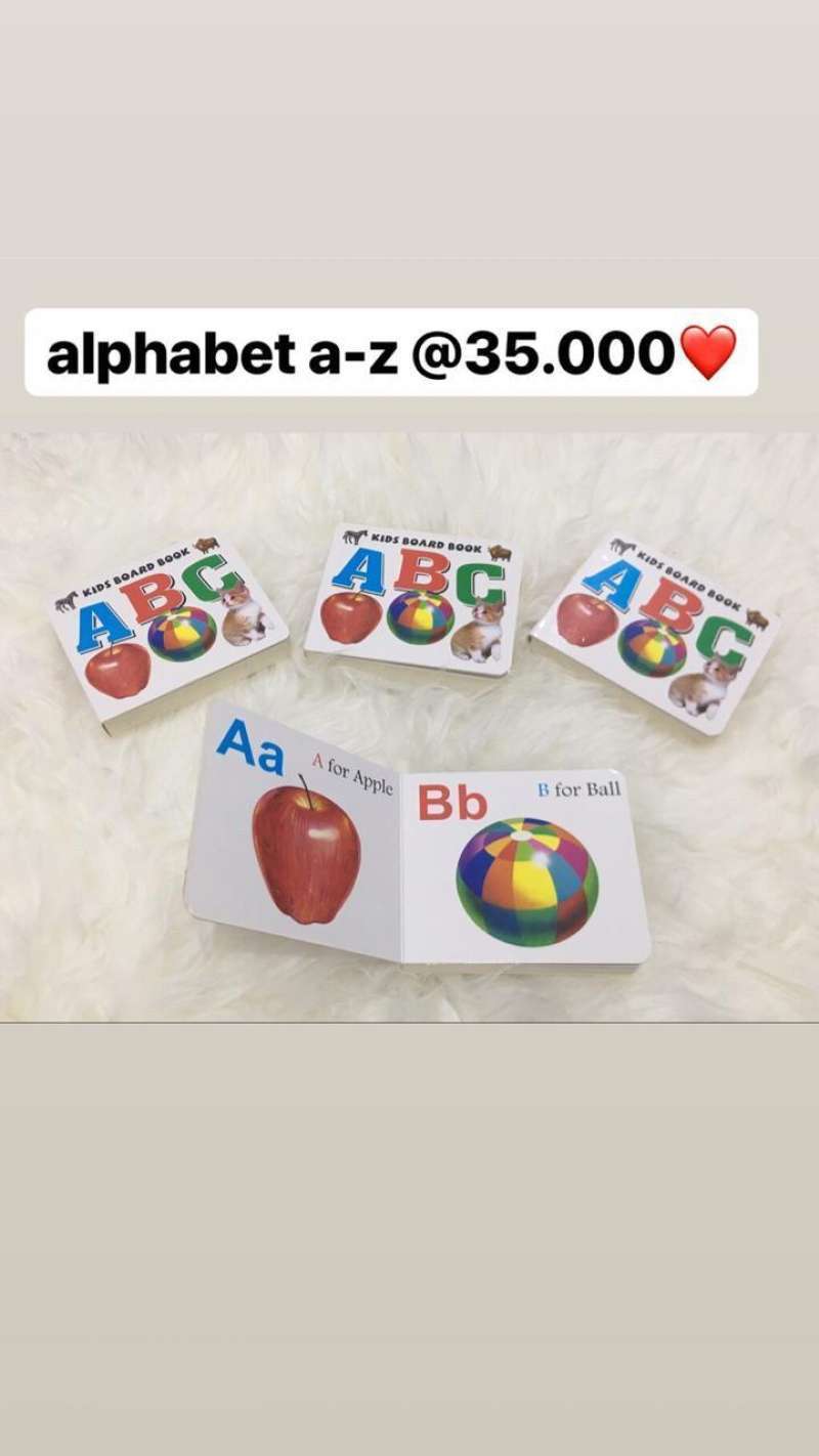 Jual Buku Alphabet Buku Anak Buku Belajar Abc Di Seller Safamarwahstore ...