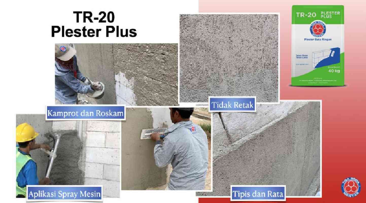 Jual Tr-20 Mortar Plester Plus Indocement 40kg Di Seller Cahaya Abadi Jakarta - Cempaka Baru ...