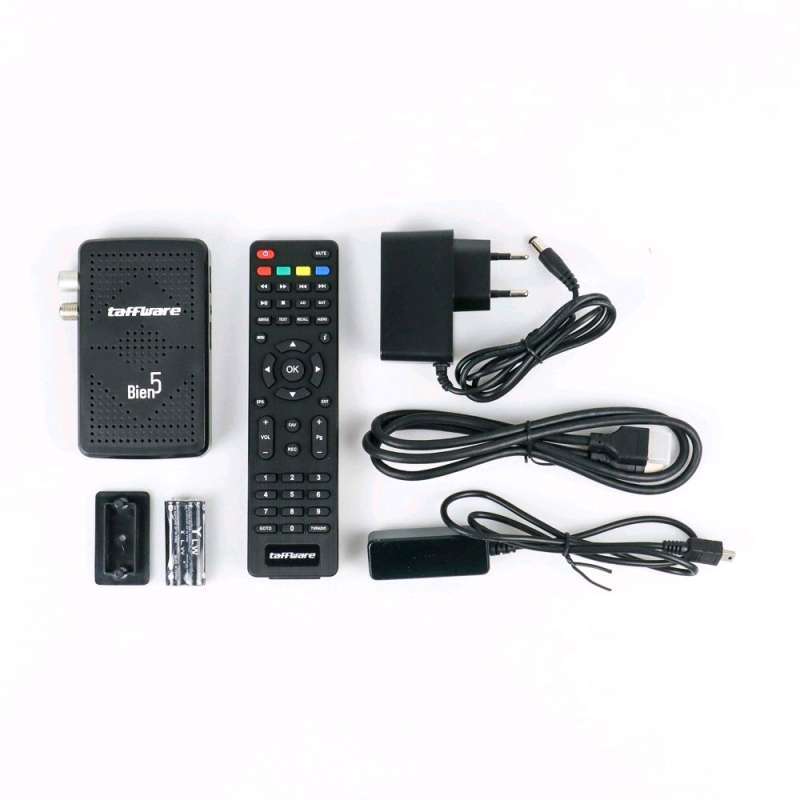 Jual Satellite TV Tuner Box Receiver 1080P DVB-T2+S2 - Black di Seller ...