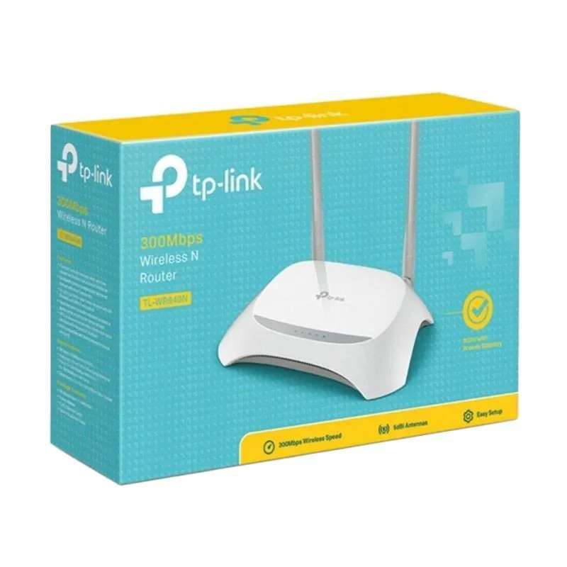 Jual TP-Link TL-WR840N Antenna Wireless N Router [300 Mbps] di Seller ...