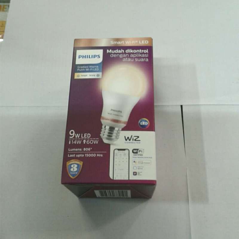 Jual Lampu Smart Wi-Fi LED RGB Philips 9 watt di Seller KiosLampu ...