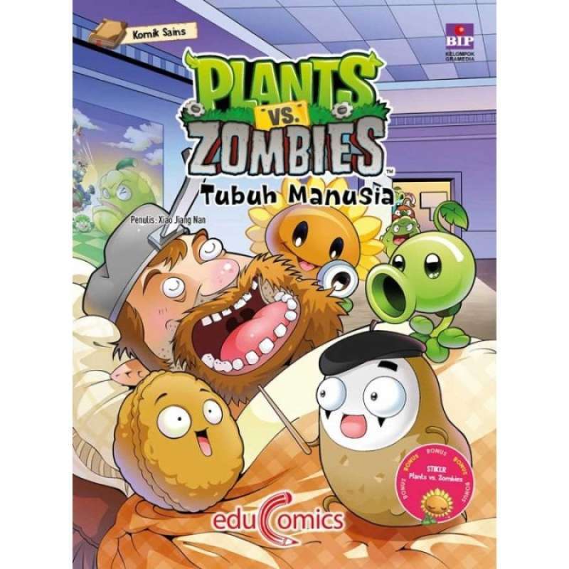 Promo BUKU EDUCOMICS PLANTS VS ZOMBIES : TUBUH MANUSIA XIAO JIANG NAN ...