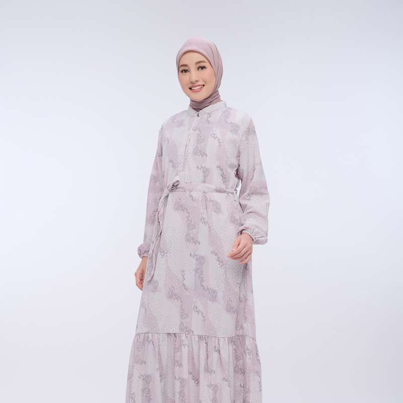 Jual Zm Feat Rizkina Nazar - Xinia Orchid Dress - Jelita Indonesia ...