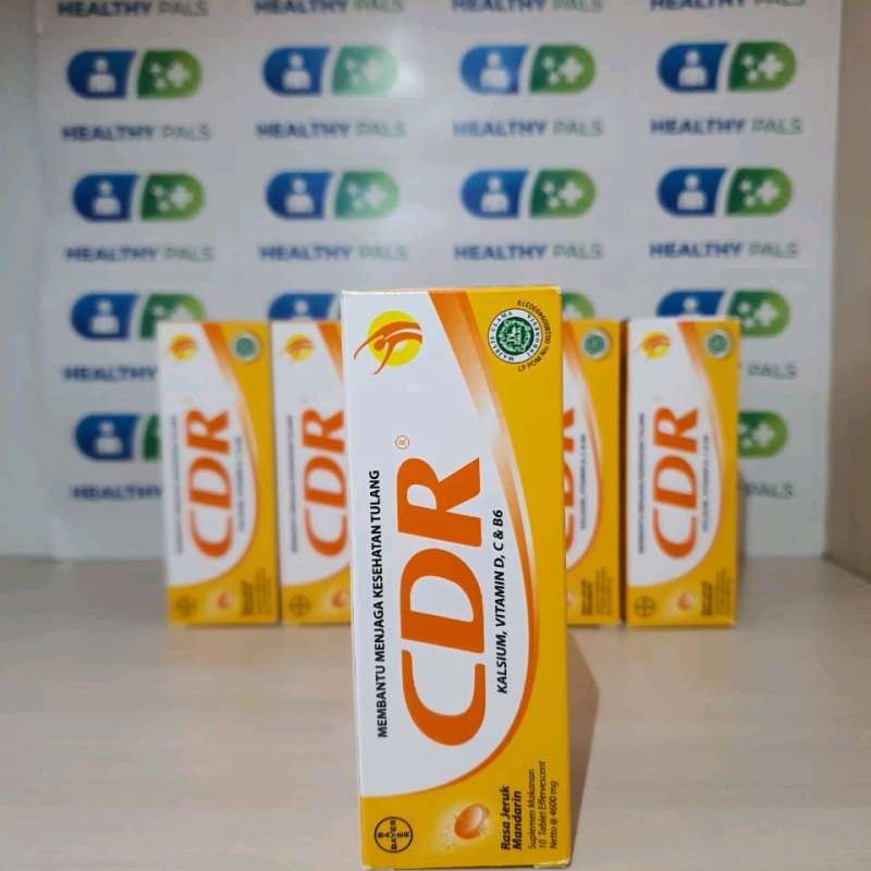 Jual CDR ISI 10 TABLET RASA JERUK BAYER SUPLEMEN VITAMIN C KALSIUM ...
