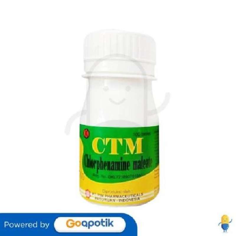 Jual CTM PIM 4 MG BOTOL 100 TABLET di Seller Cv. Apotek Merapi Mandiri ...
