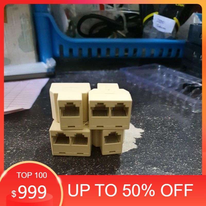 Jual Barel RJ45 Female to Female - Konektor Penyambung Sambungan Kabel ...