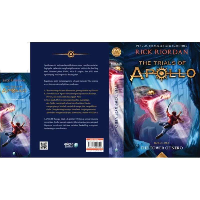 Promo TRIALS OF APOLLO 5 : THE TOWER OF NERO - RICK RIORDAN Diskon 15% ...