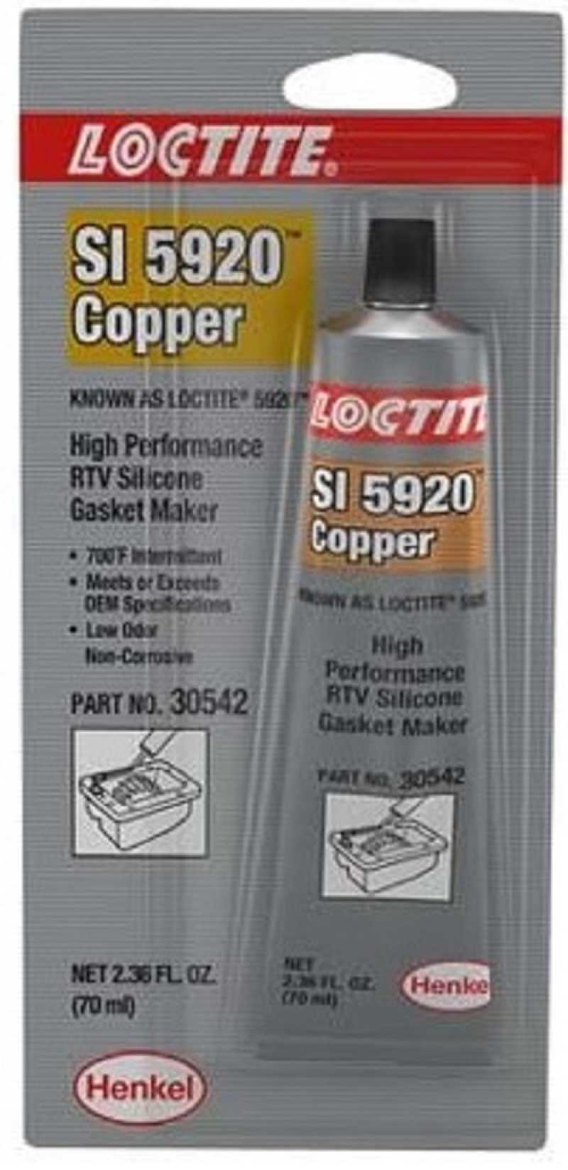Jual Lem Silikon Rtv Loctite Si 5920 Copper Flange Sealant di Seller TB ...