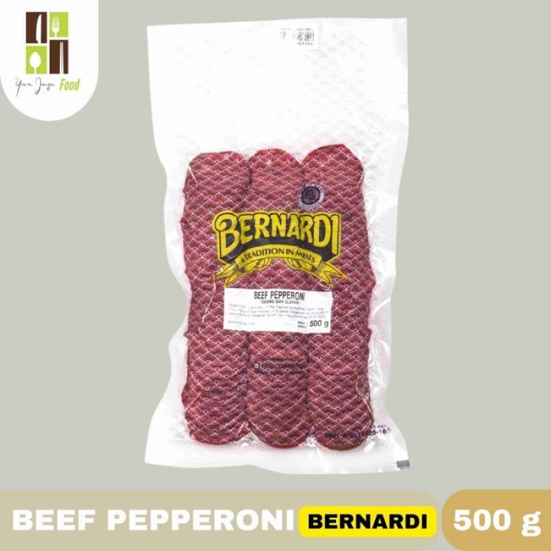 Jual Beef Pepperoni Pizza Bernardi [150g] / [500g] - 150GR - 500GR di ...