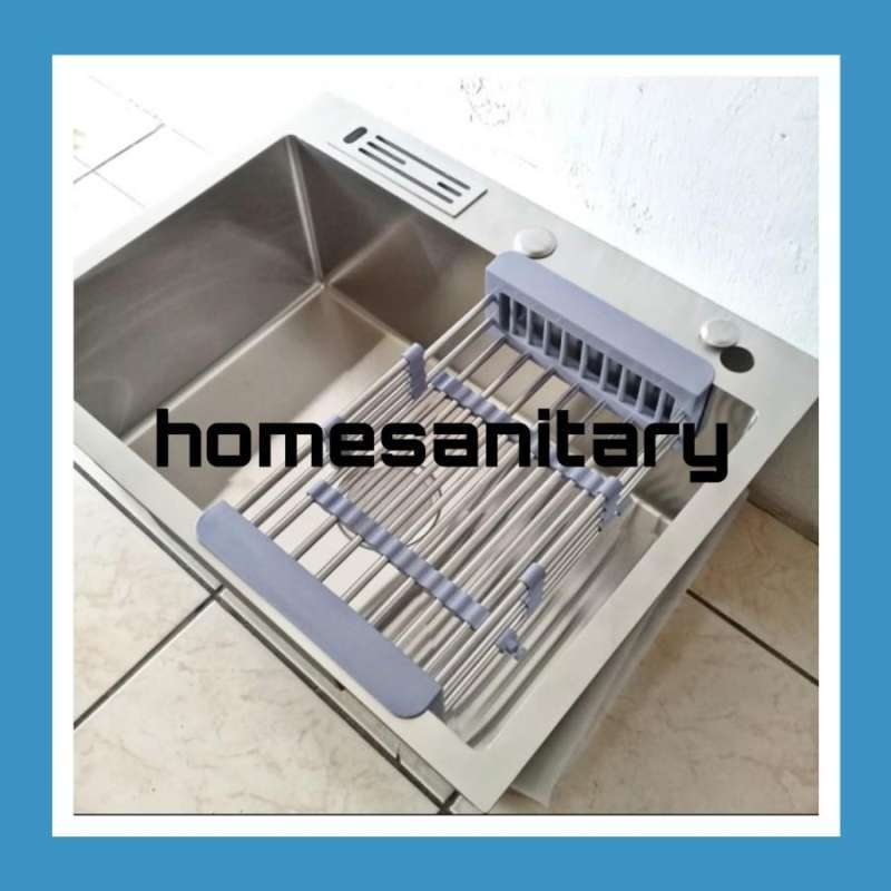 Jual kitchen sink bak cuci piring thsink+tempat pisau - Body Only - No ...