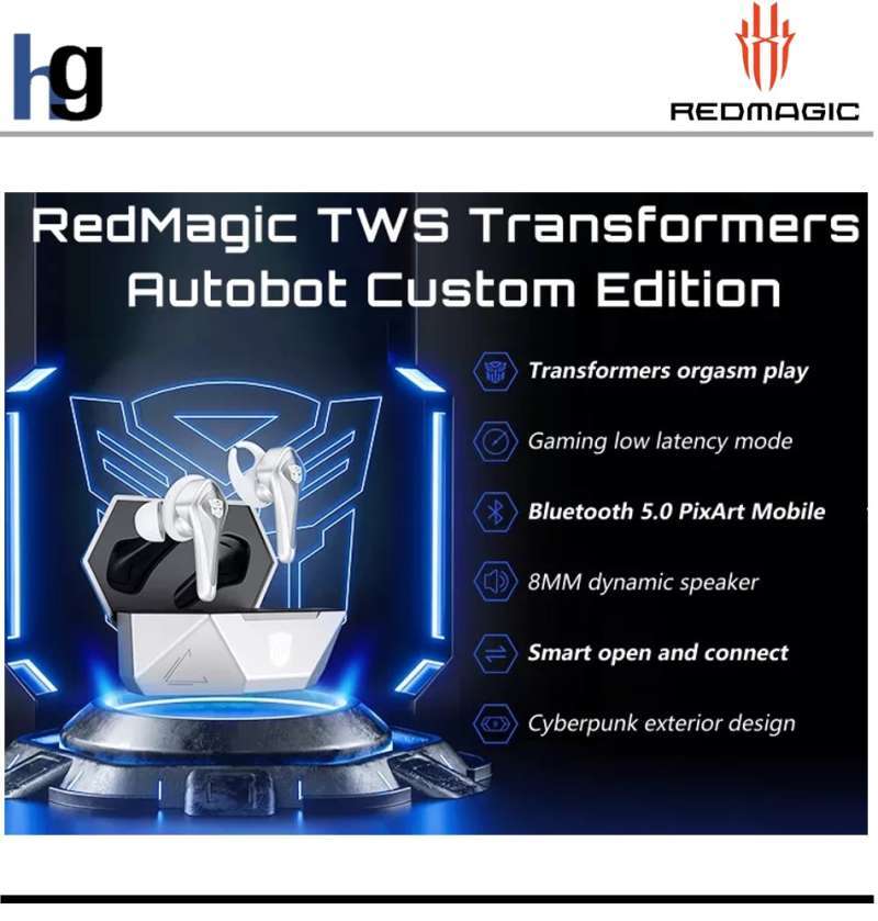 Jual Redmagic Cyberpods Transformers Autobot Edition Tws Gaming ...