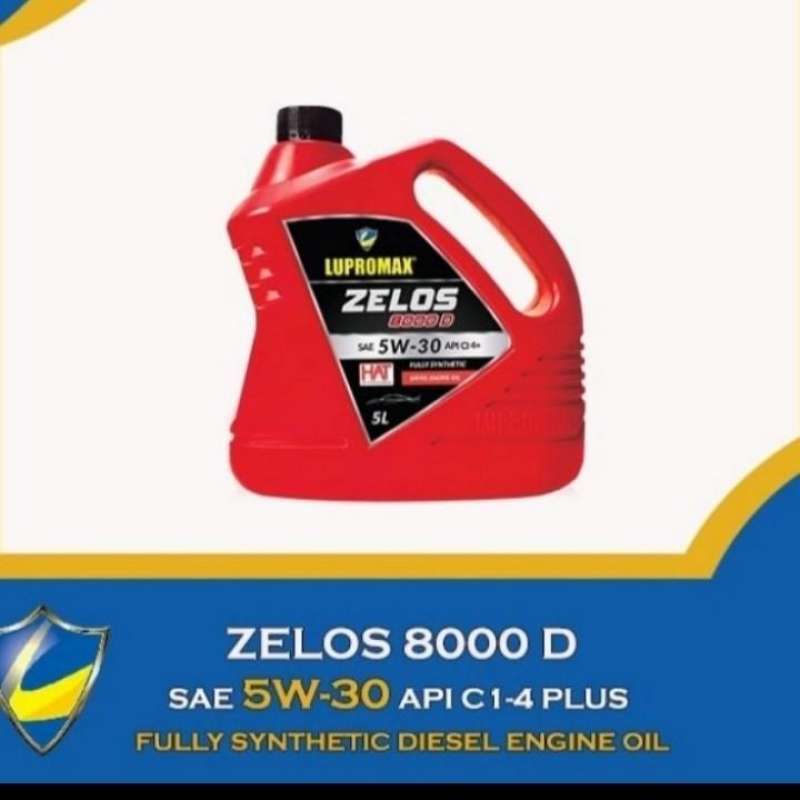 Jual Lupromax Zelos 8000d 5w30 Oli Mesin Diesel Ci-4 Plus - 1 L Di Seller Wignyo Teknik ...