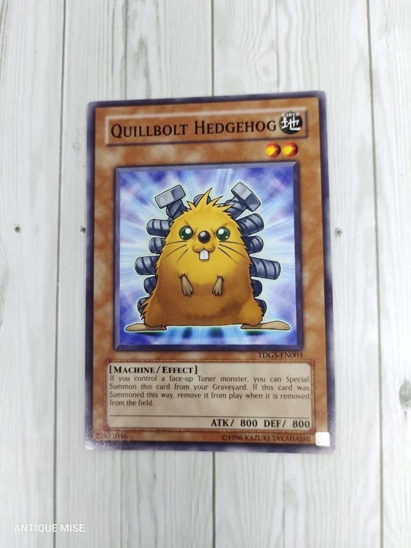Jual Kartu Yugioh Original Quillbolt Hedgehog di Seller antique mise ...