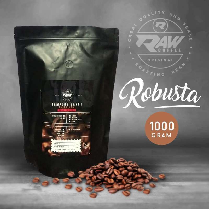 Jual KOPI ROBUSTA LAMPUNG SINGLE VARIETAS, PREMIUM QUALITY - 1 KG di ...