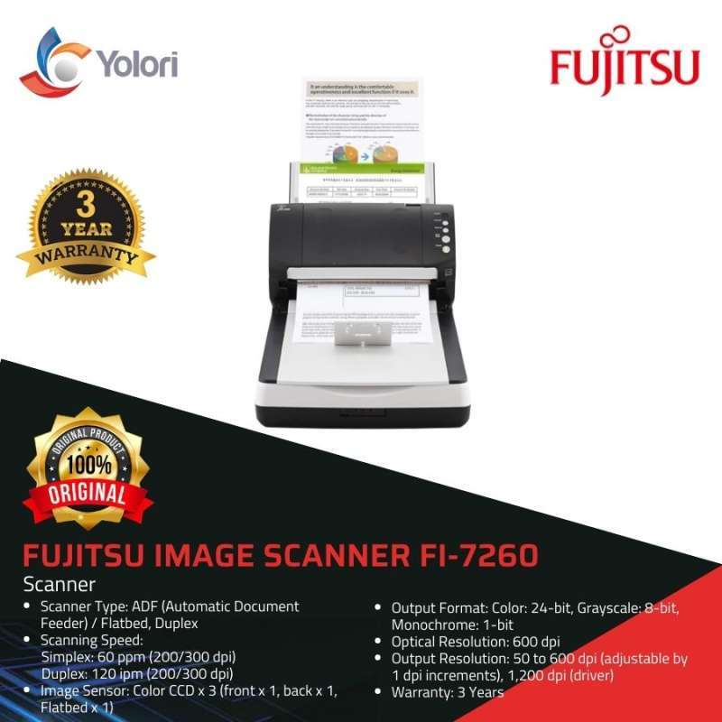 Jual Scanner Fujitsu Original Murah - Harga Diskon April 2024 | Blibli
