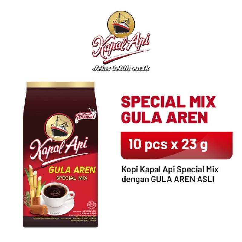 Jual Kapal Api Special Mix Gula Aren 10 Sachet Di Seller Momart ...