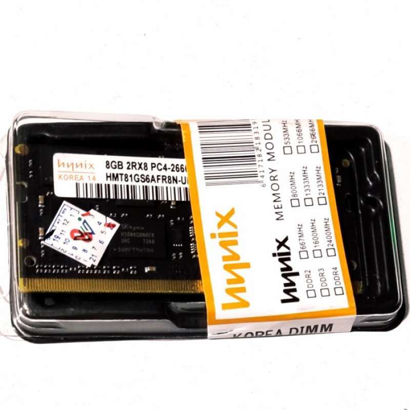 Promo Memory Hynix Ddr4 8gb Sodimm 2666mhz Diskon 10 Di Seller Ghazlan