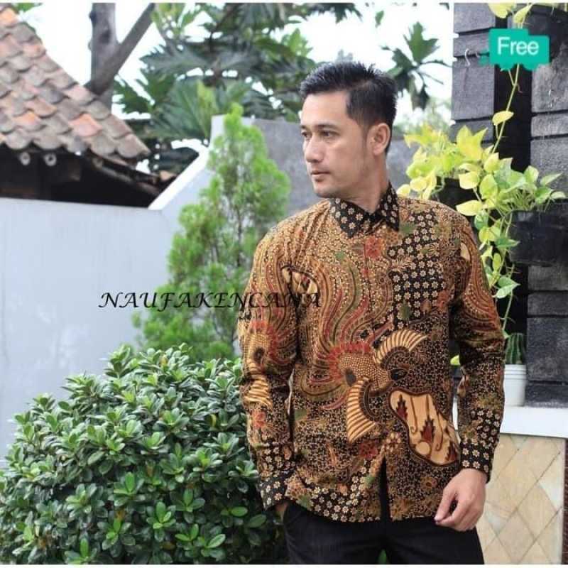 Jual Batik NAUFAKENCANA-Batik Pria Modern-Kombinasi Tulis-Batik Modern ...
