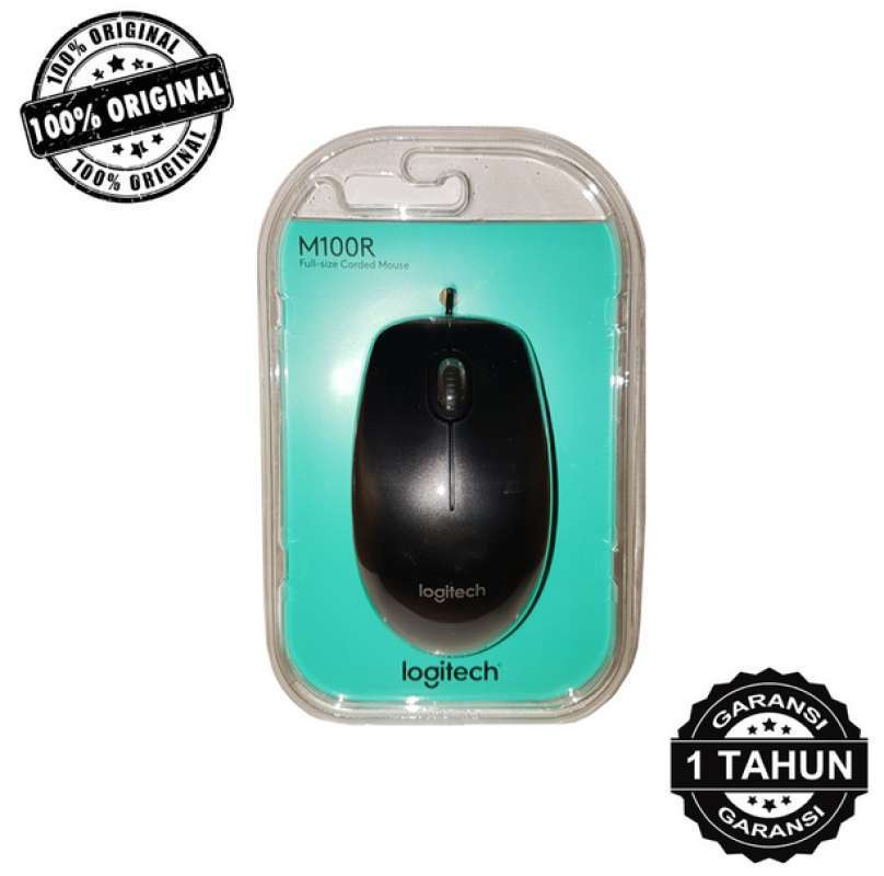 Jual LOGITECH M100R WIRED MOUSE - MOUSE KABEL USB di Seller Ungu Store ...