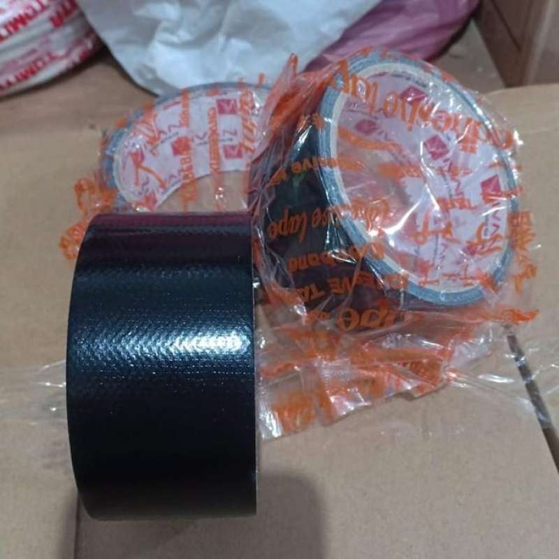 Jual Lakban Hitam / Lakban Kain / 45mm X 5 Meter Di Seller Deg Packing ...