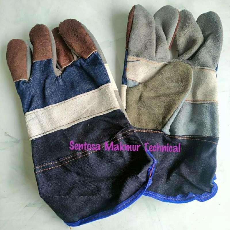 Jual Sarung Tangan Las Kulit Kombinasi Safety Gloves Di Seller Sentosa Makmur Technical Pulo
