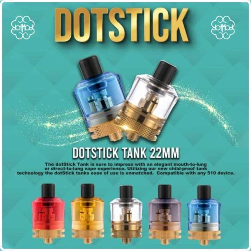 Jual Dotstick Tank 22Mm Pod Tank With Coil & Adapter By Dotmod / Dot Stick Kode 234 di Seller ...