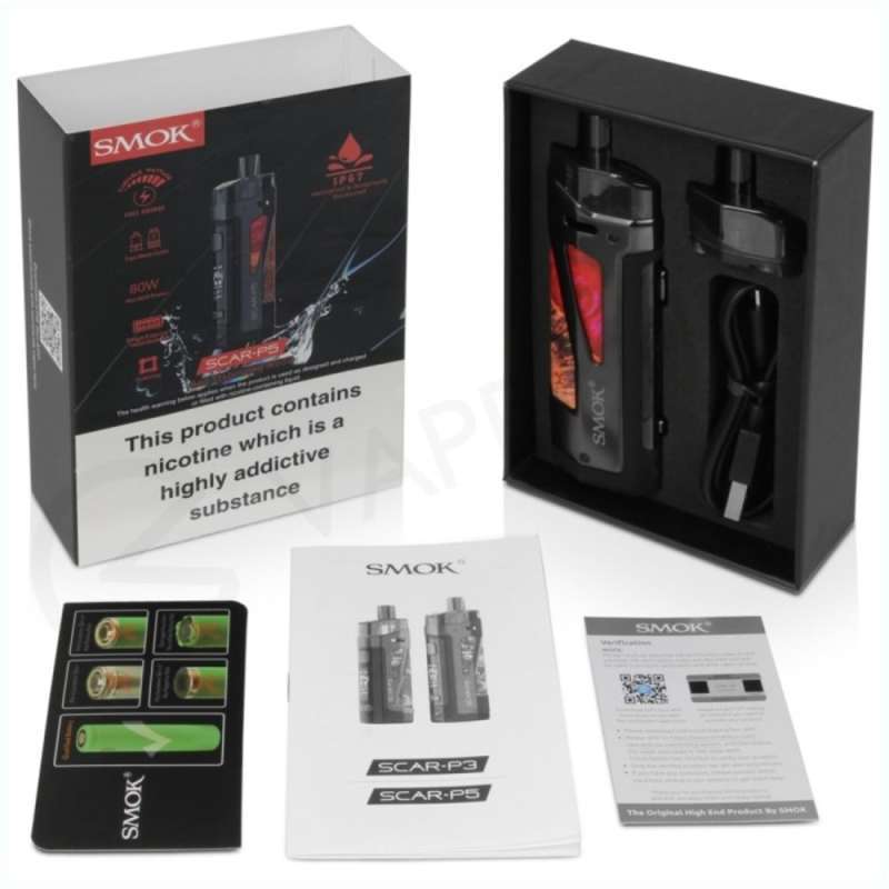 Jual Smok Scar P5 External 18650 Battery Pod By Smok Tech 100% ...