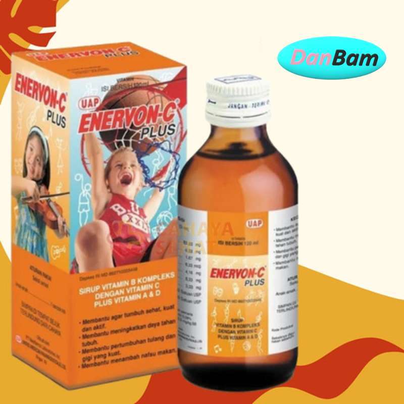 Promo Enervon C Plus Syrup 120 ml Multivitamin / Vitamin C Diskon 21% ...