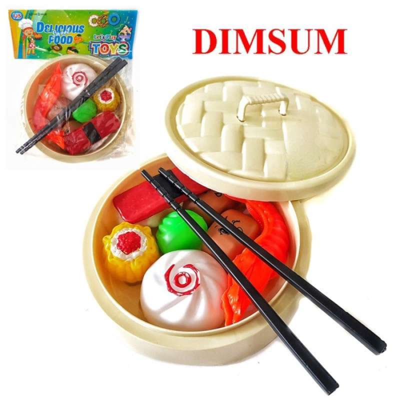Promo SET MAINAN MAKANAN ANAK DELICIOUS FOOD DIMSUM DAN MANGKUK Diskon ...