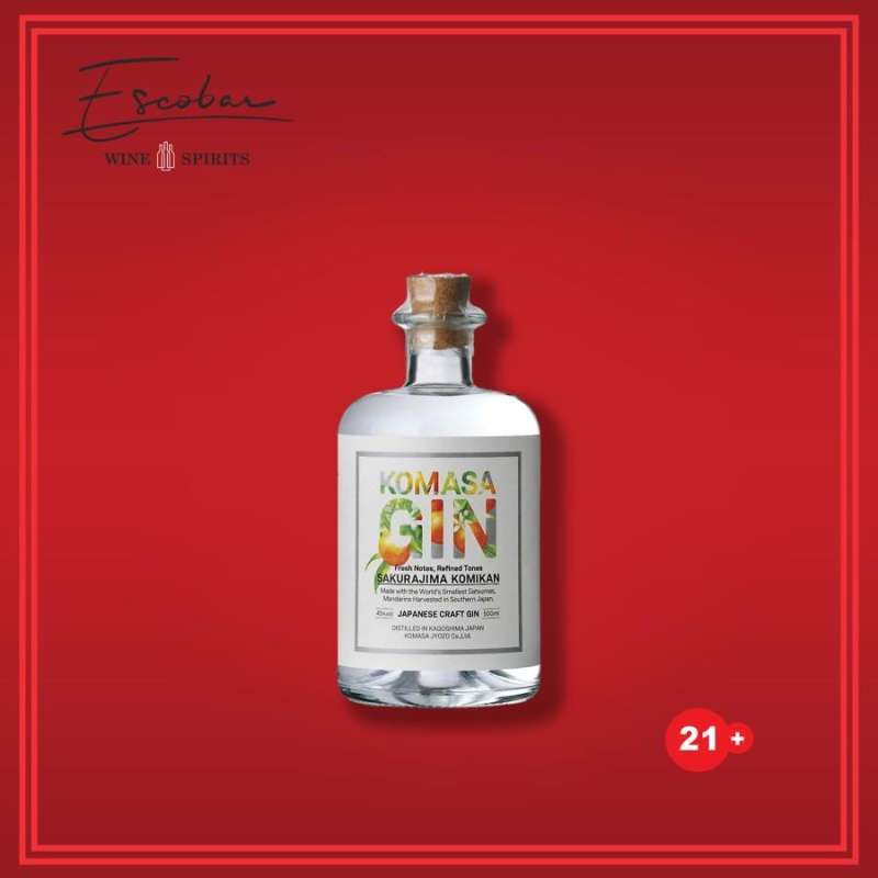 Jual Komasa Sakurajima Komikan Japanese Craft Gin 500ml Di Seller ...
