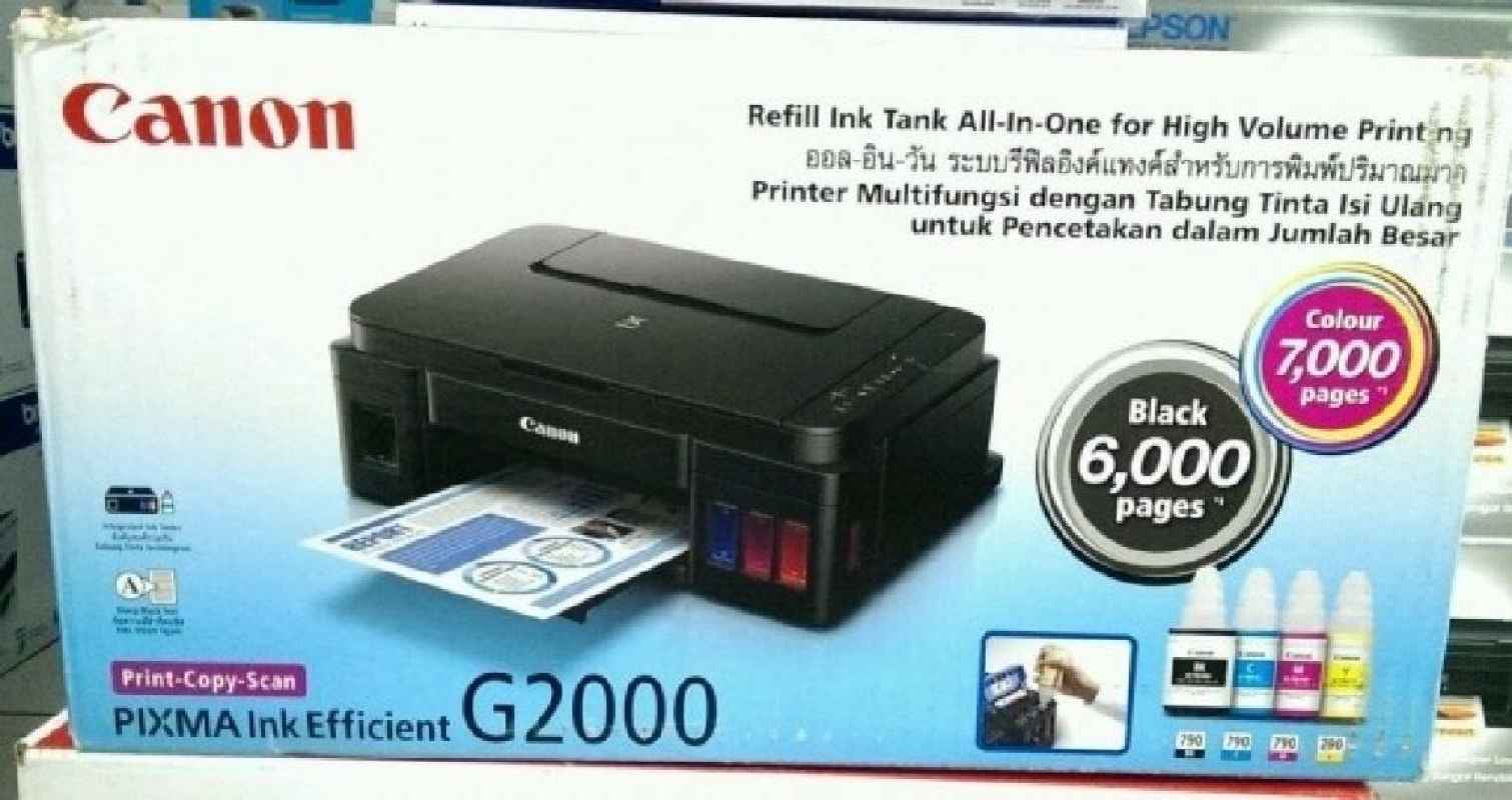 Jual Printer Canon G2000 di Seller cck2303 - jl.mampang prapatan.raya ...