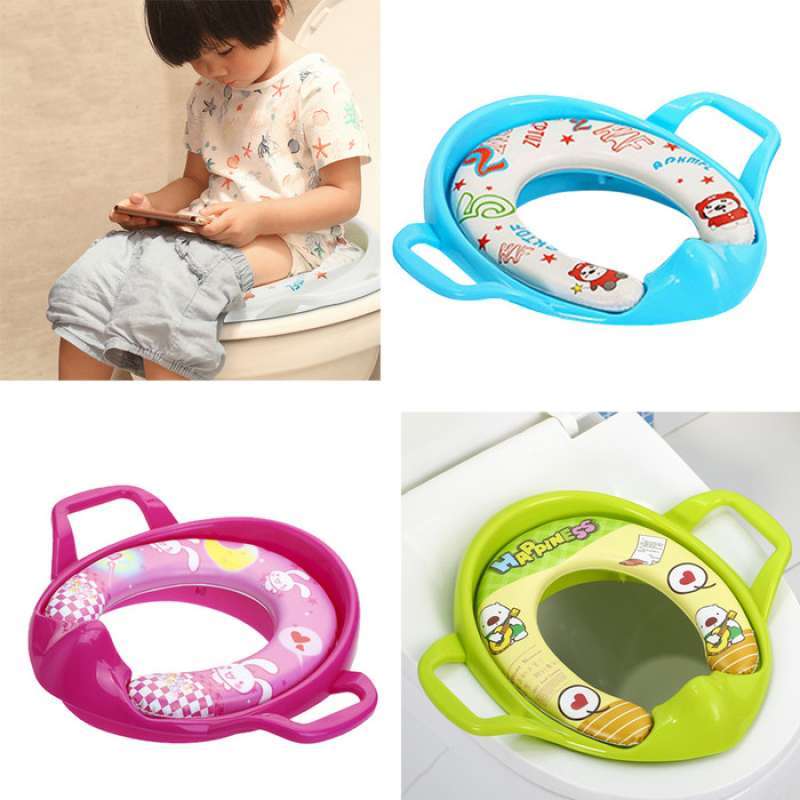Promo Potty Seat Handle - Dudukan Toilet Training Balita Diskon 10% di ...