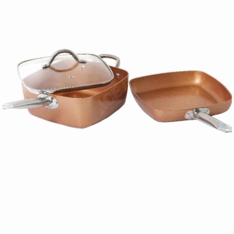 Promo Culinart Ceramic Square Cookware Set Of 3 By Ace Hardware Kode ...