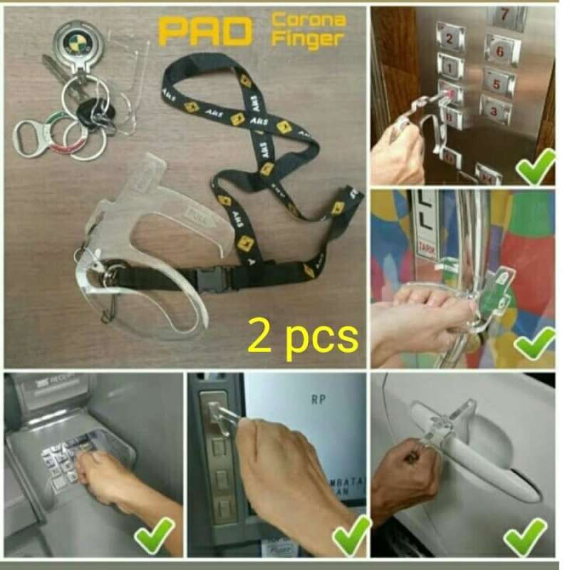 Jual Corona Finger / Alat Pencet Tombol Lift/Alat Pencet Atm di Seller ...
