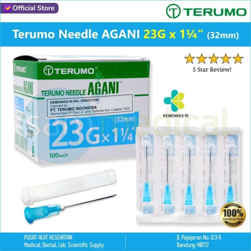 Jual Terumo Needle AGANI 23G @ 10 PCS di Seller SAM MEDICAL Official Store - Arjuna, Kota ...