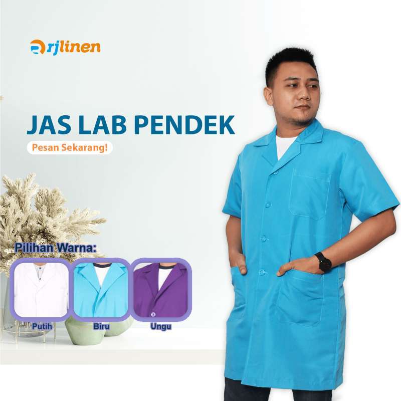Jual JAS LABORATORIUM LENGAN PENDEK / JAS PRAKTEK / JAS LAB PRAKTEK ... Jual JAS LABORATORIUM LENGAN PENDEK / JAS PRAKTEK / JAS LAB PRAKTEK ...
