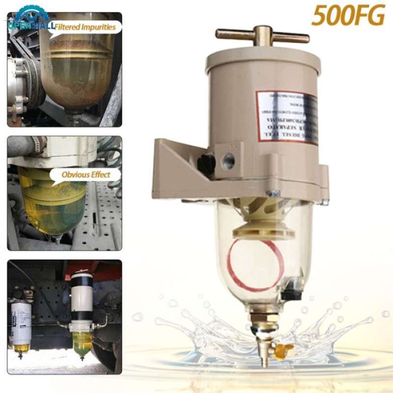 Promo Promo New OM 500FG 500FH Diesel Fuel Filter OilWater Separator ...