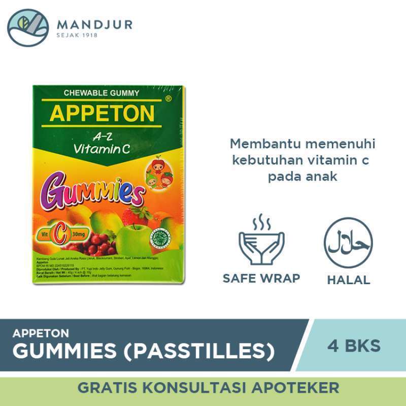 Jual Appeton Gummies 200g Di Seller Toko Susu Ovi - Rawa Badak Selatan ...