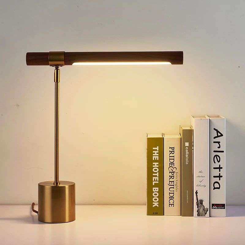 Jual Lampu Belajar Lampu Meja Lampu Tidur Study Lamp Table Lamp Wood ...