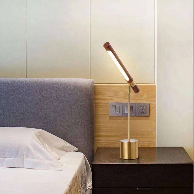Jual Lampu Belajar Lampu Meja Lampu Tidur Study Lamp Table Lamp Wood ...
