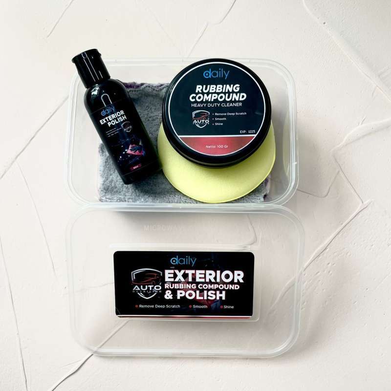 Promo DAILY EXTERIOR RUBBING COMPOUND & POLISH - Kompon Penghilang ...