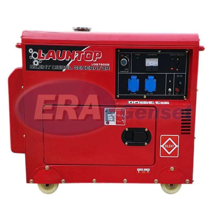 Promo Launtop Ldg7500s Silent Diesel Genset [5.5 Kva/5500 Watt] Diskon ...