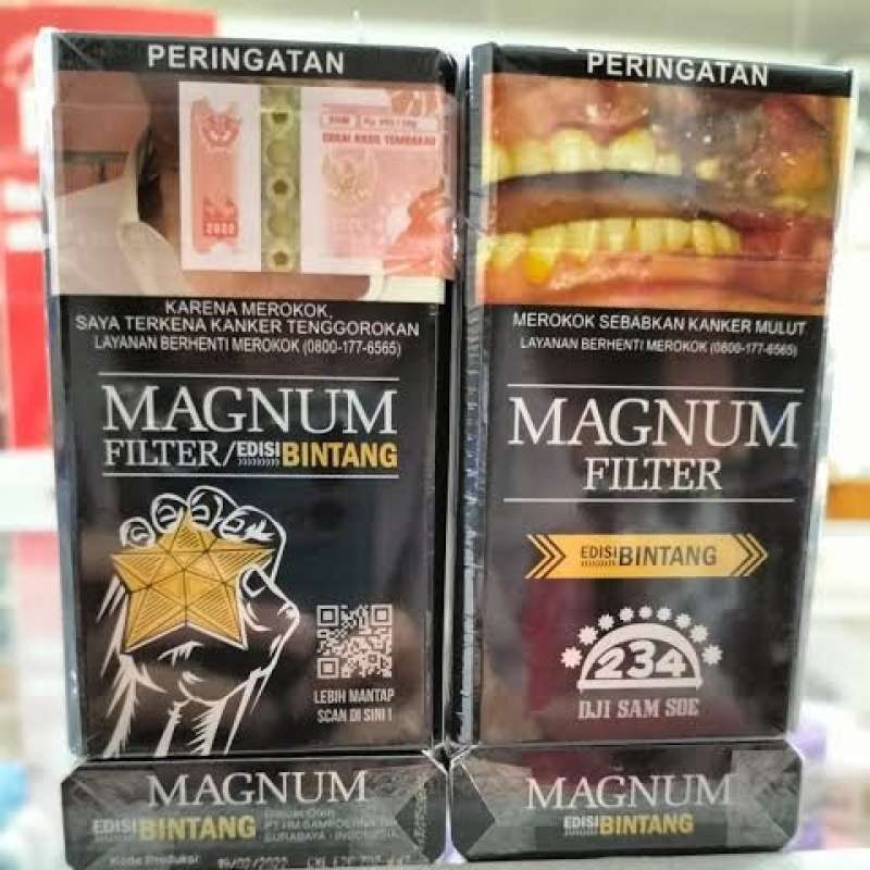 Jual Rokok Magnum Filter Edisi Bintang 1 bungkus (12 batang) di Seller ...