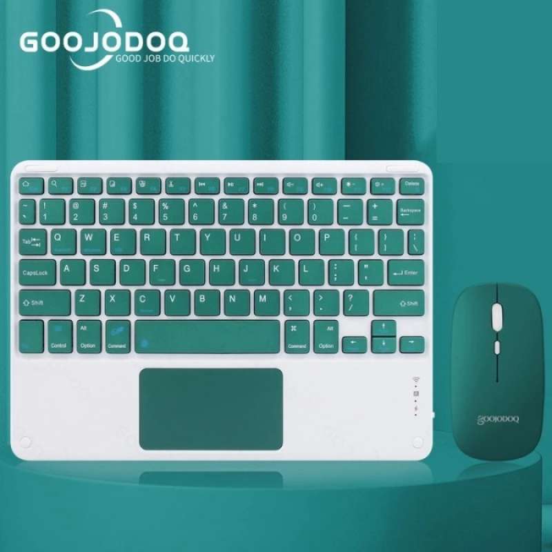 Jual Keyboard Mouse Set Wireless Bluetooth Touchpad Untuk Tablet ...