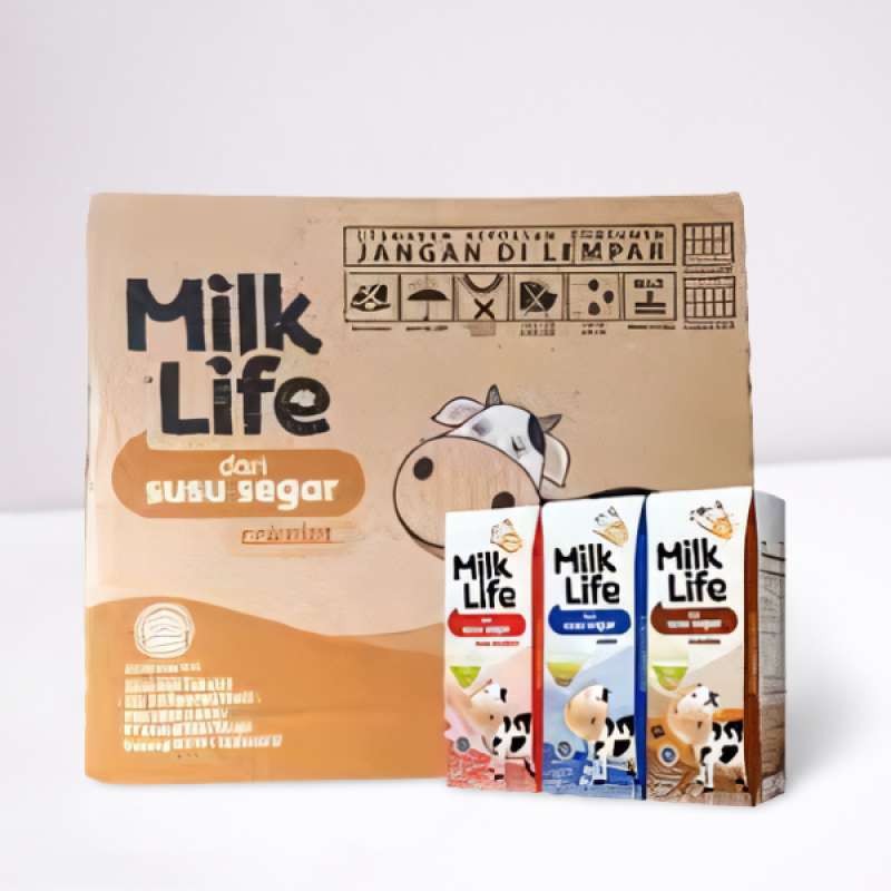 Jual Susu Milk Life UHT 200ml (1 dus 24 pcs) susu enak dan murah - Rasa ...