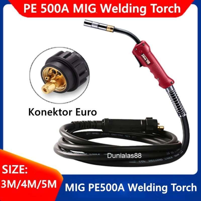 Promo Stang Las Co2 500A Euro Panasonic Welding Gan Torch 3M 4M 5M 3 5Meter Diskon 50% di Seller ...