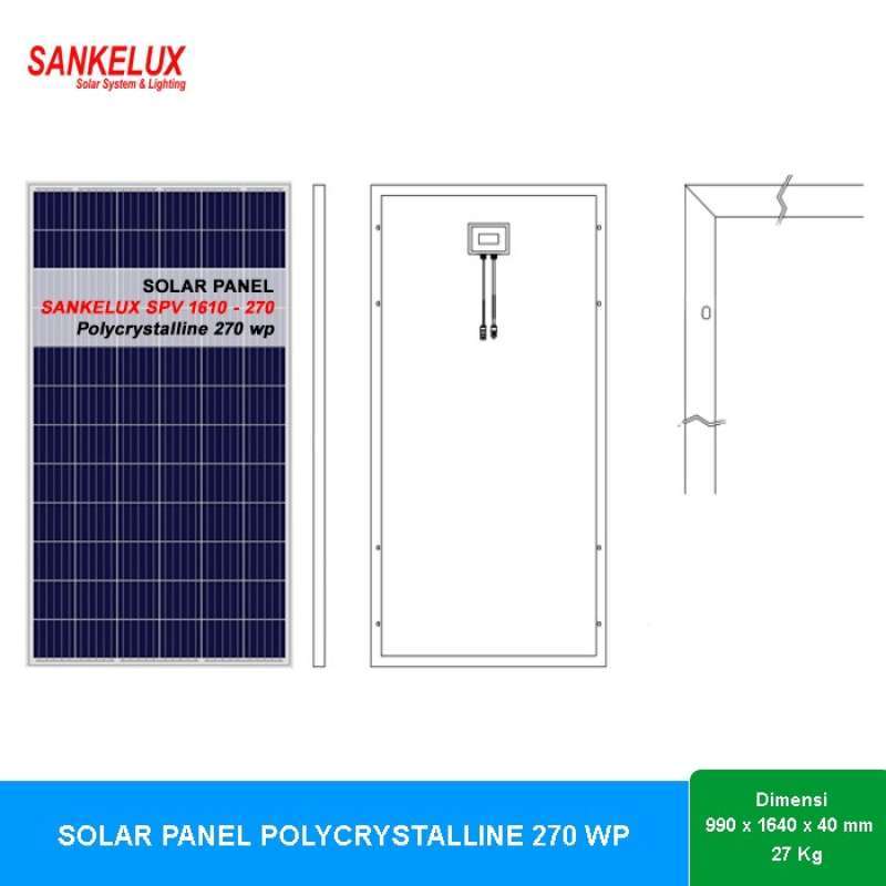 Promo Solar Panel Polycrystalline 270 Wp/Panel Surya Poly 270 Wp/Poly ...