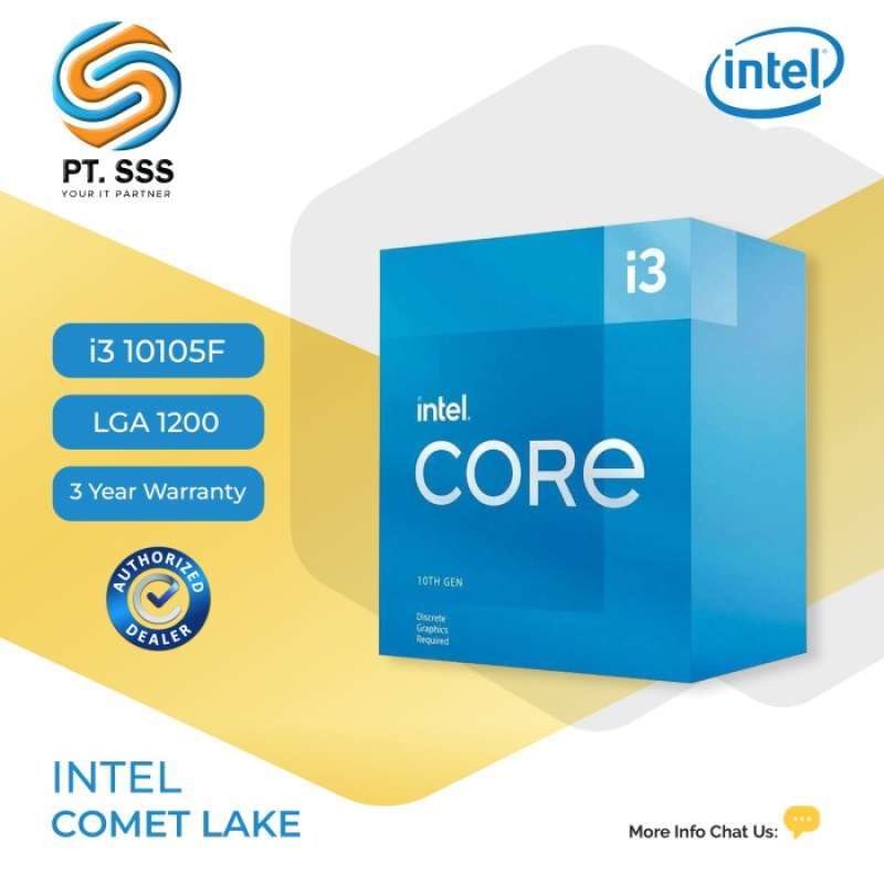 Jual Processor Intel Core I3 10105f Box - Comet Lake Lga 1200 Di Seller Cullen Darrel ...