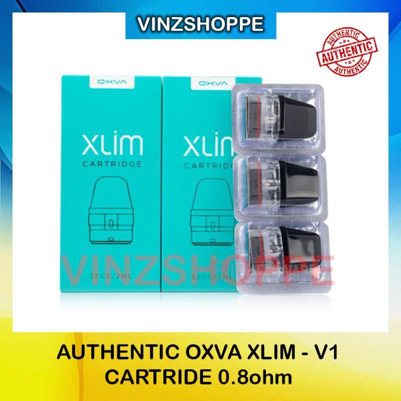 Jual Authentic Oxva Xlim / Xlim Se Pod Replacement V1 Cartridge 0.8 Ohm ...